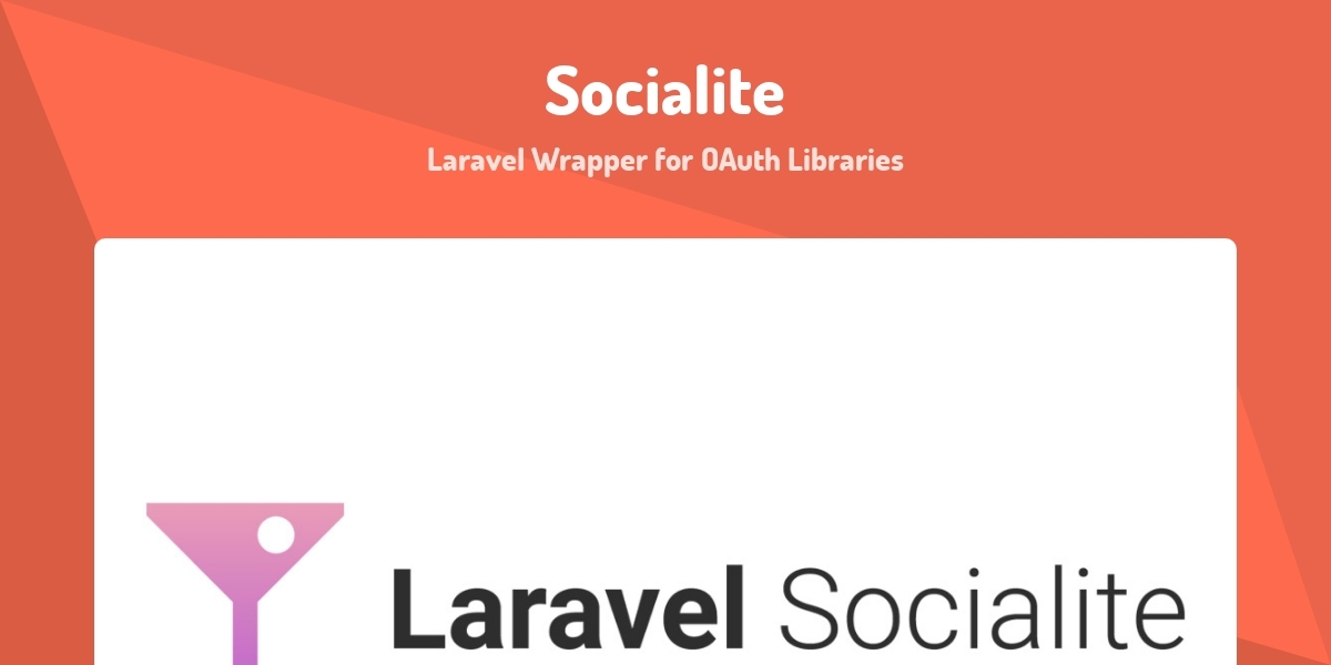 Socialite Laravel Wrapper For Oauth Libraries Made With Laravel